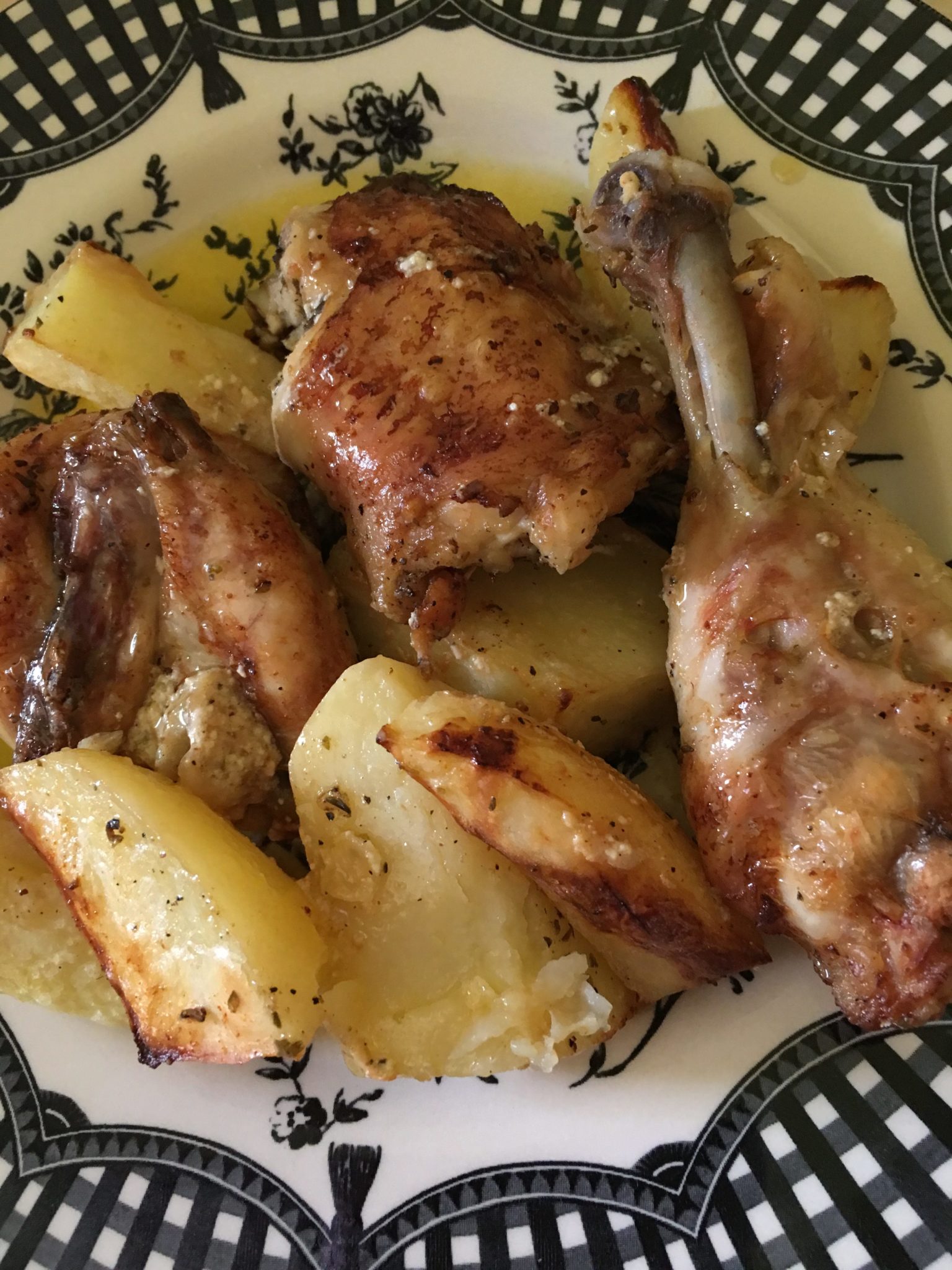 Greek Style Chicken with Lemon (Kotopoulo Lemonato) - Viva Your ...