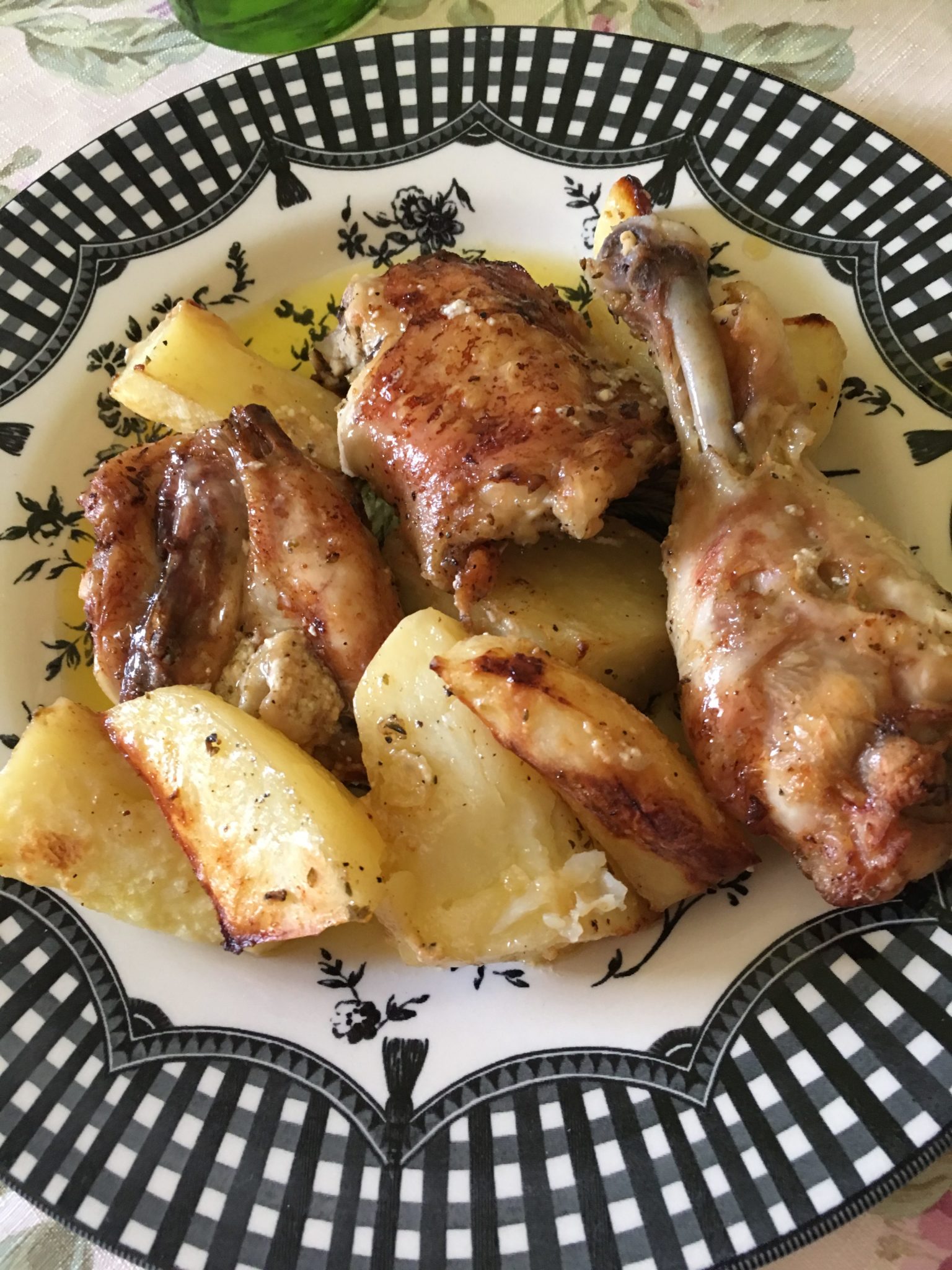 Greek Style Chicken with Lemon (Kotopoulo Lemonato) - Viva Your ...